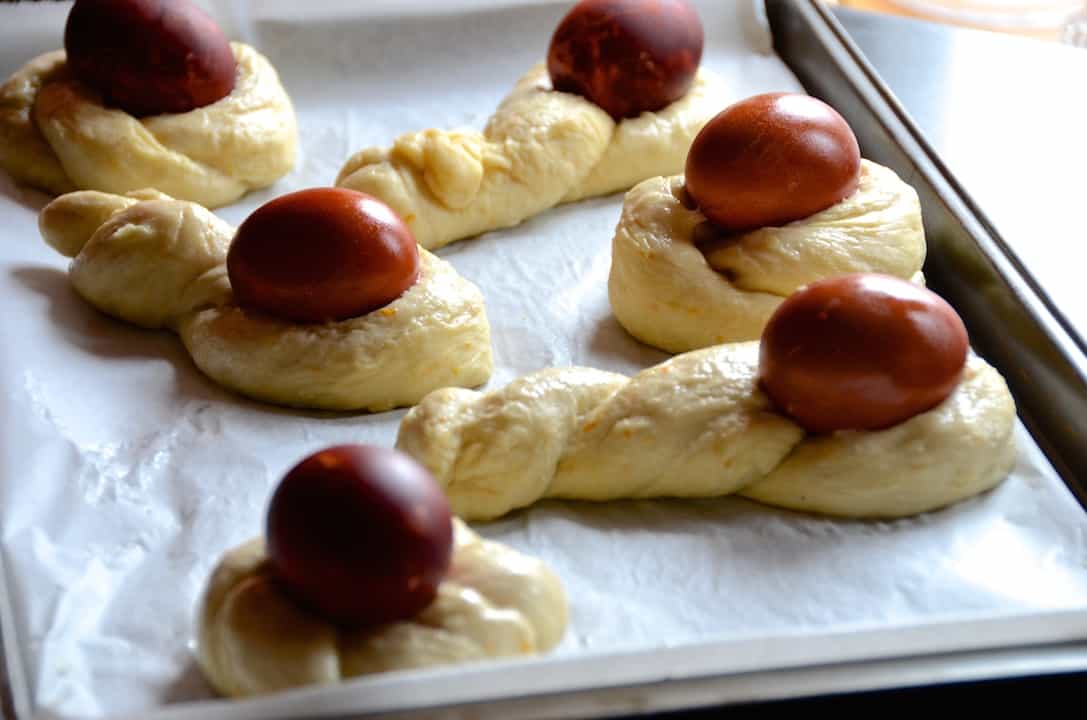 Serbian Easter Bread - Weekend at the Cottage
