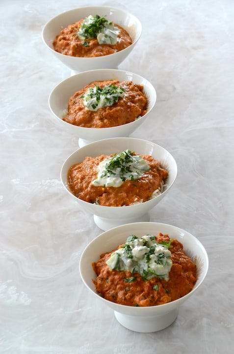 Butter Chicken Chili - Weekend at the Cottage