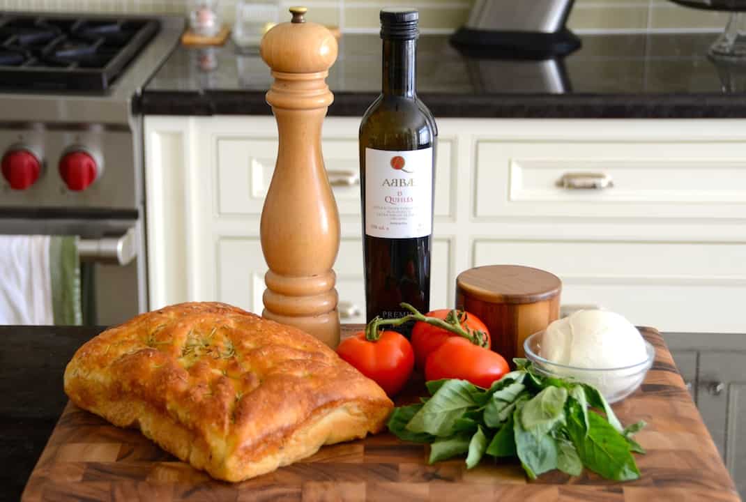 Grilled Caprese Panini - Weekend at the Cottage