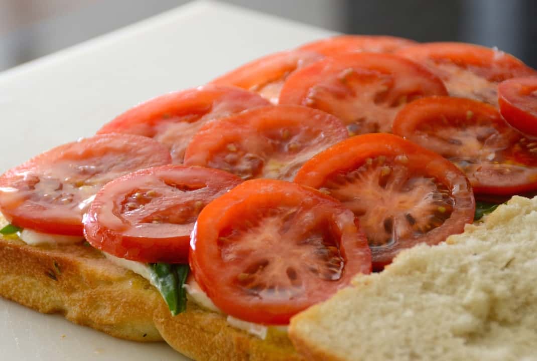 Grilled Panini Caprese - Weekend at the Cottage