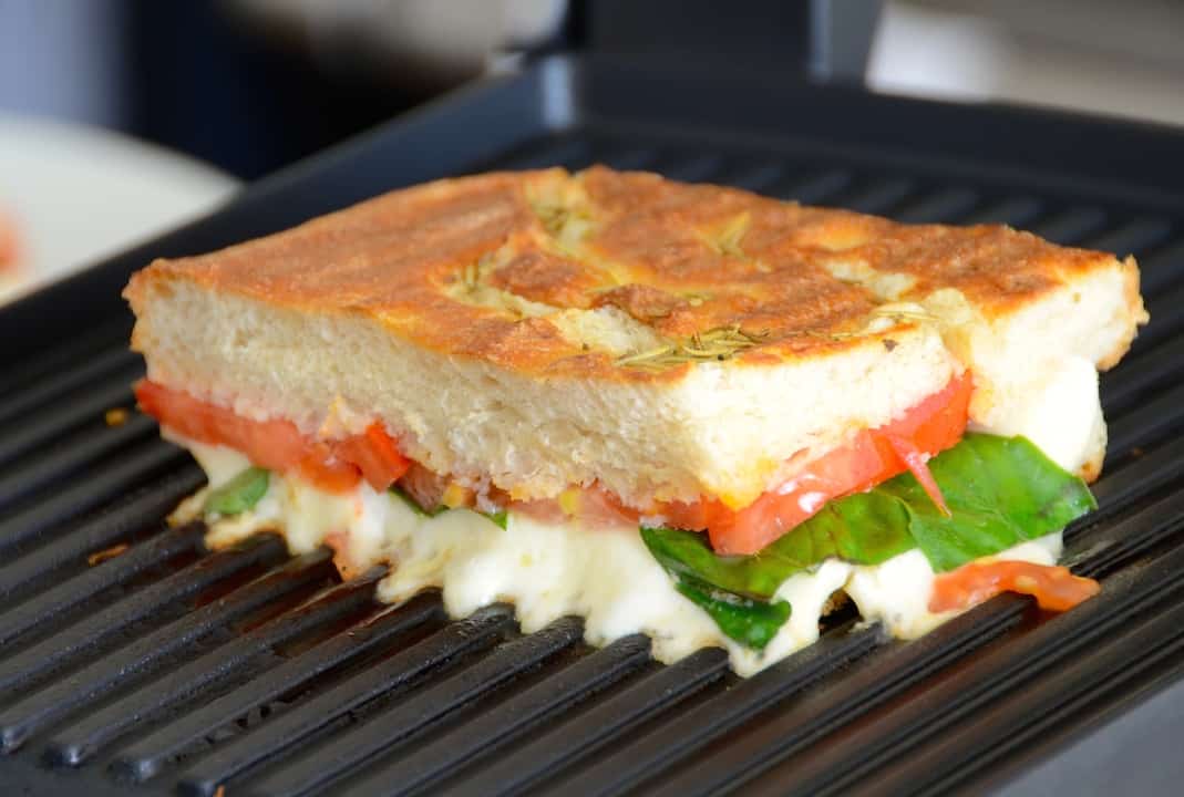 Grilled Panini Caprese - Weekend at the Cottage