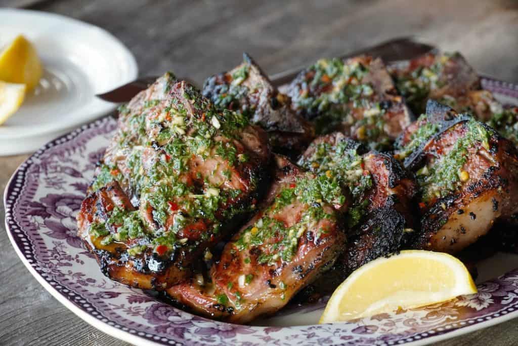 Grilled Lamb Loin Chops - Weekend at the Cottage