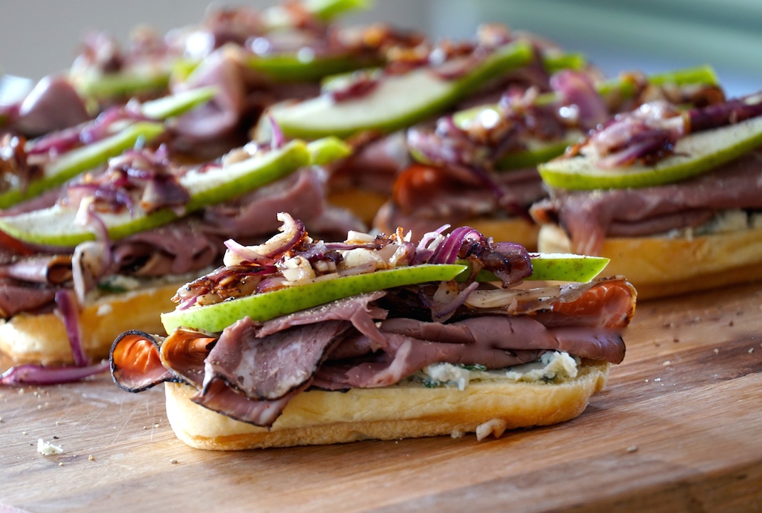 Roast Beef Hoagies - Weekend at the Cottage