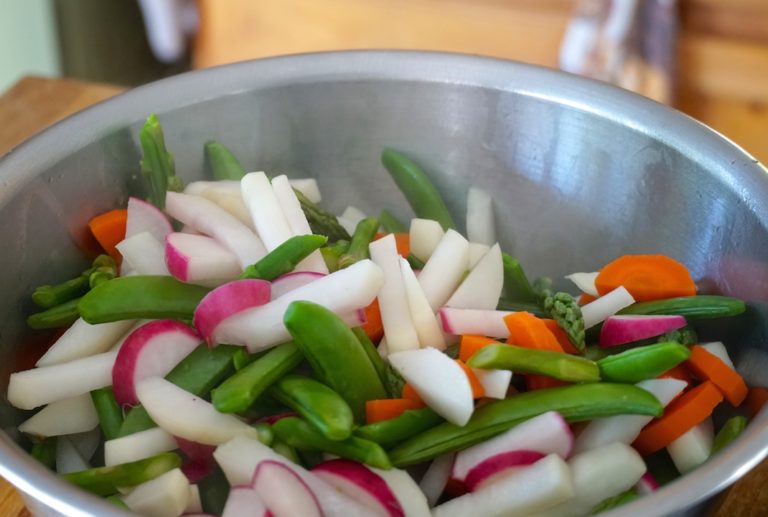 Buttered Vegetables - Weekend at the Cottage