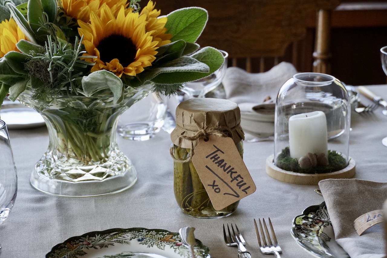 Fall Holiday Table - Weekend at the Cottage