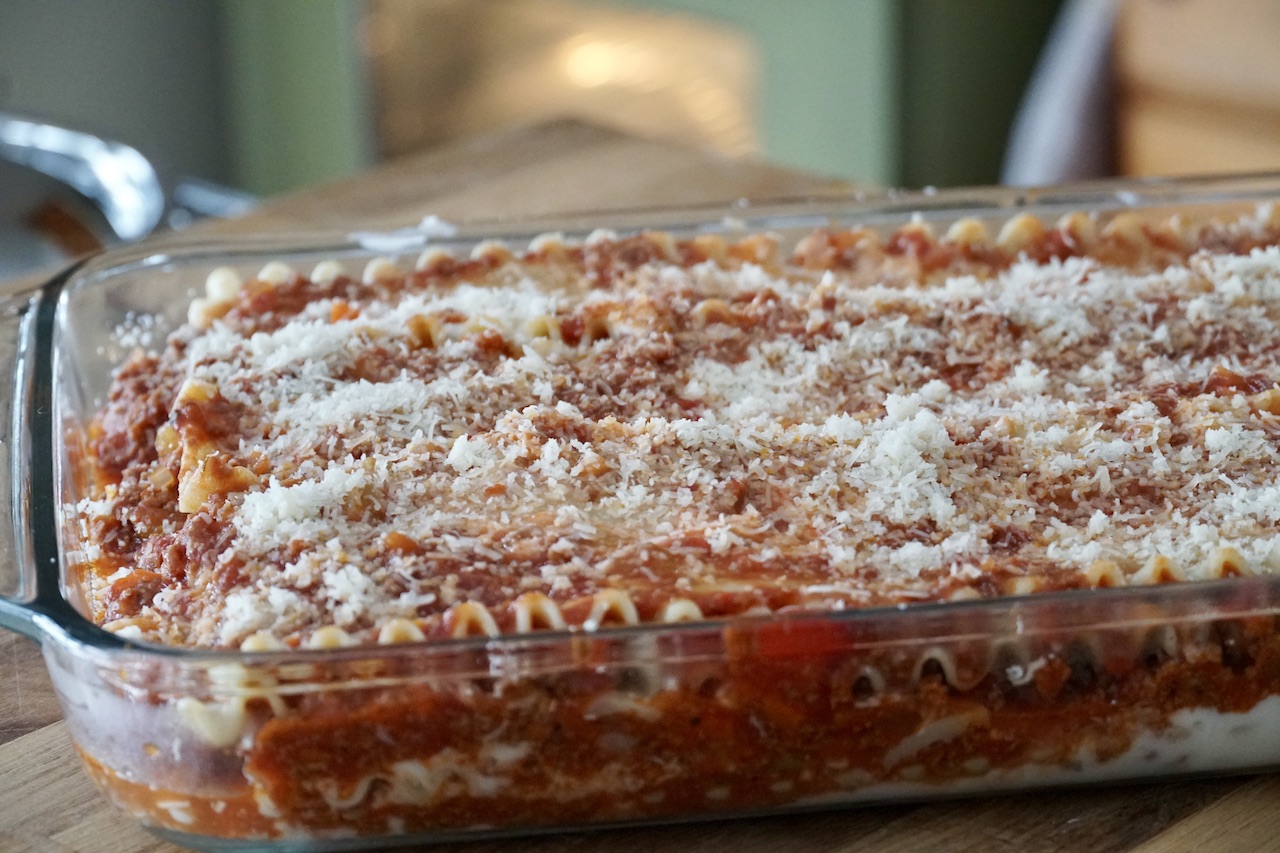 Best Meat Lasagna - Weekend at the Cottage