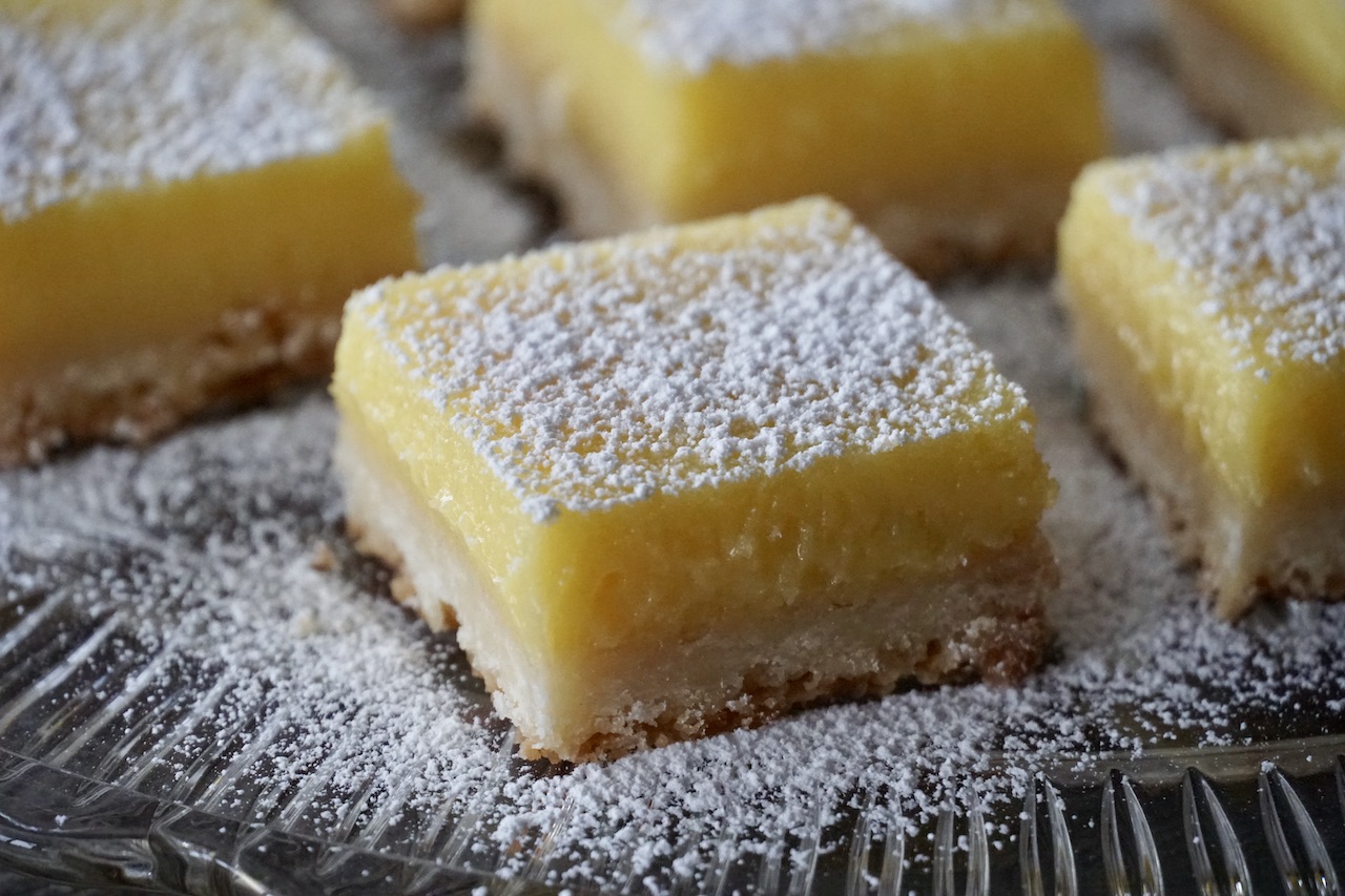 Tangy Lemon Squares - Weekend at the Cottage