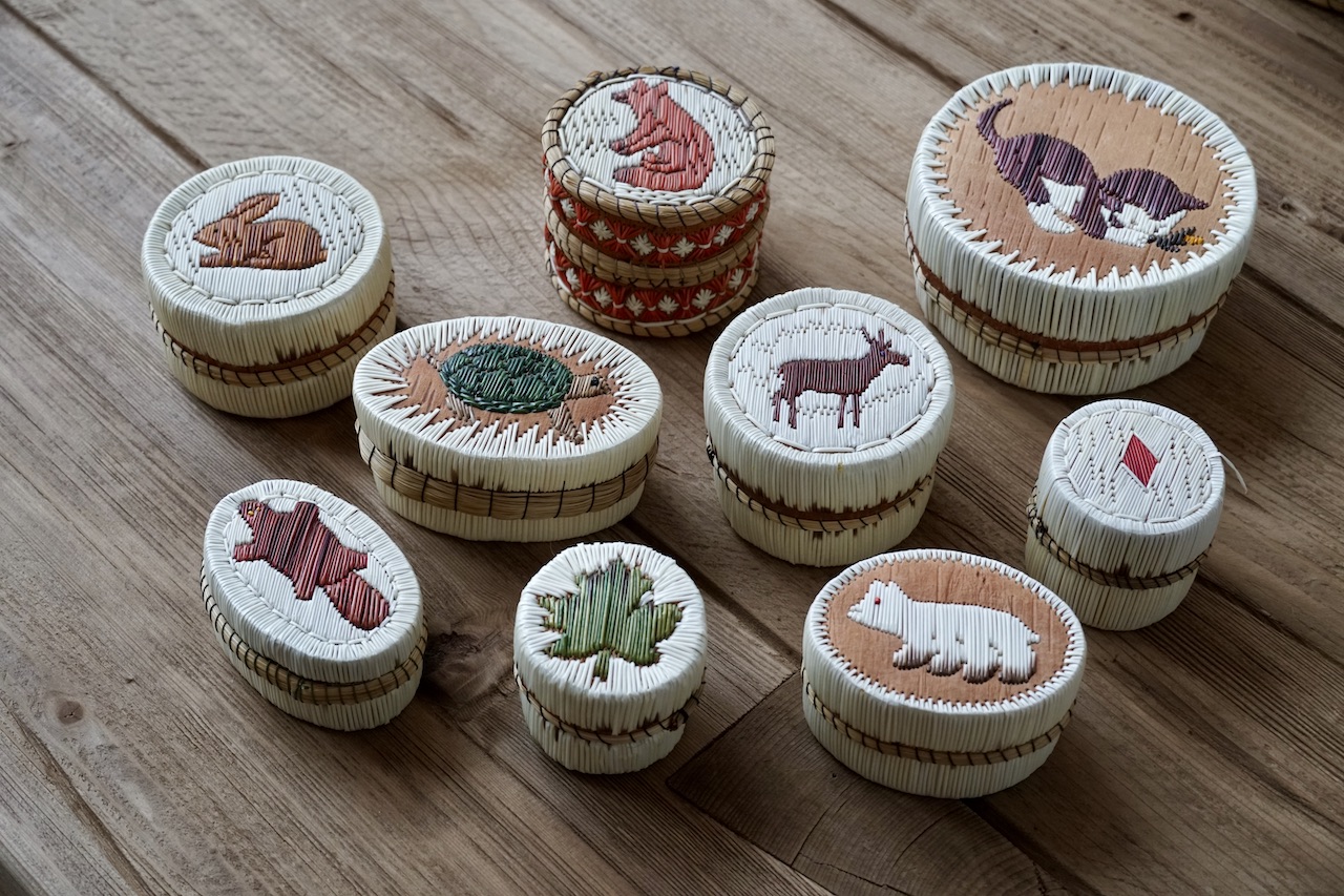 Porcupine Quill Boxes - Weekend at the Cottage