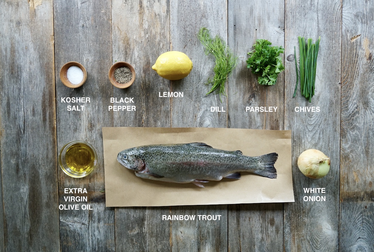Grilled Whole Rainbow Trout - Weekend at the Cottage