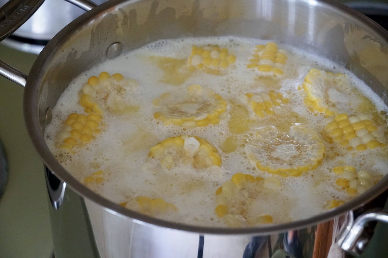 Butter-And-Milk-Boiled Corn - Weekend at the Cottage