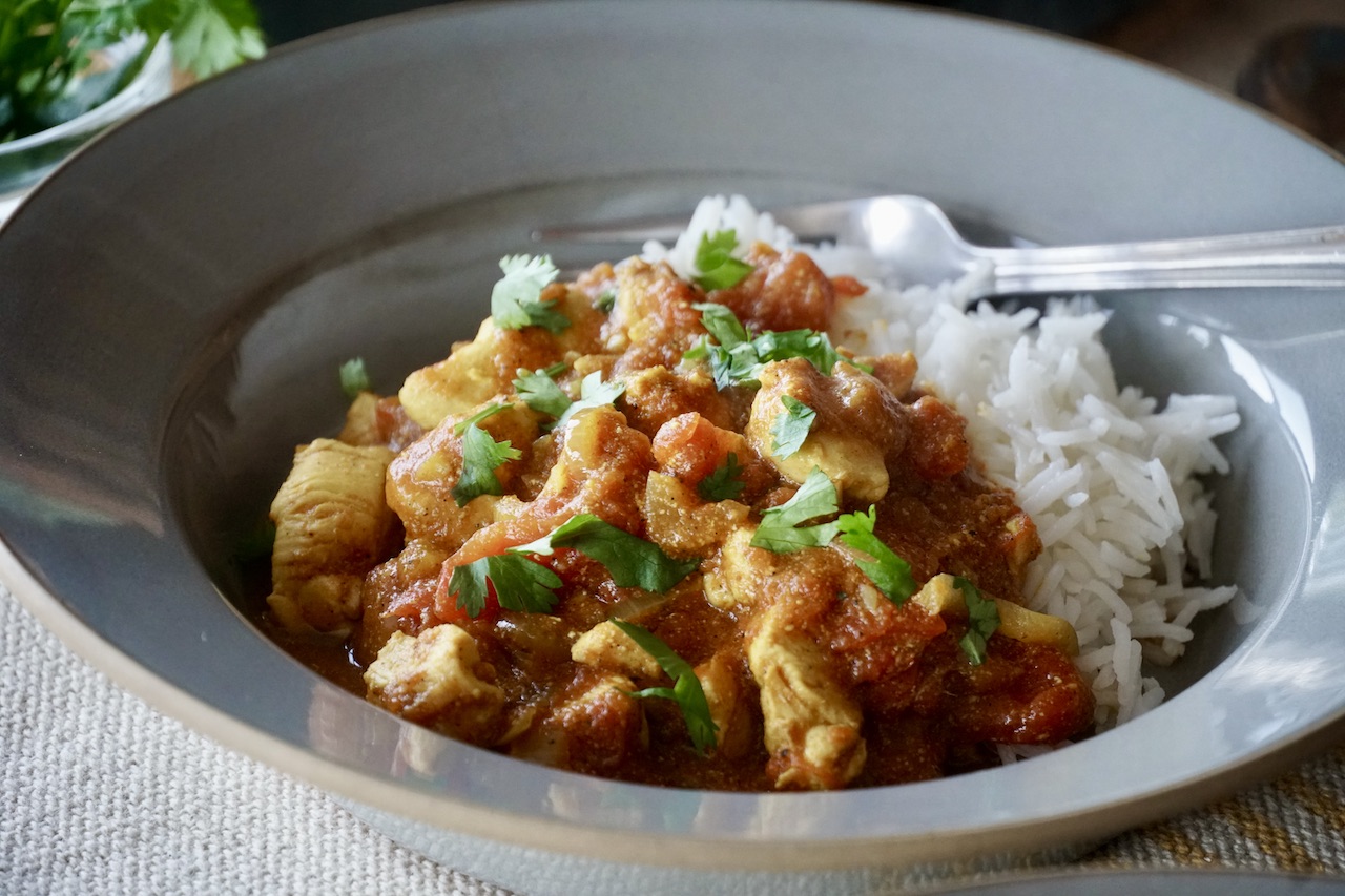 Weeknight Chicken Curry - Weekend at the Cottage