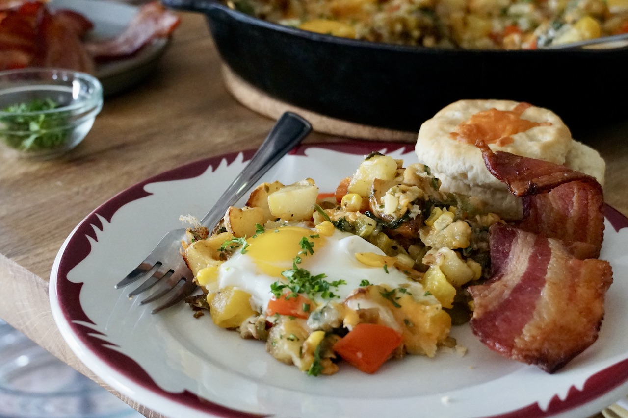 Breakfast Skillet Recipe - Weekend at the Cottage
