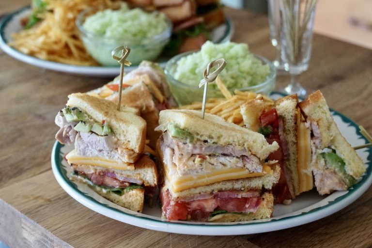 The Ultimate Turkey Club Sandwich - Lunch! Dinner! Parties!