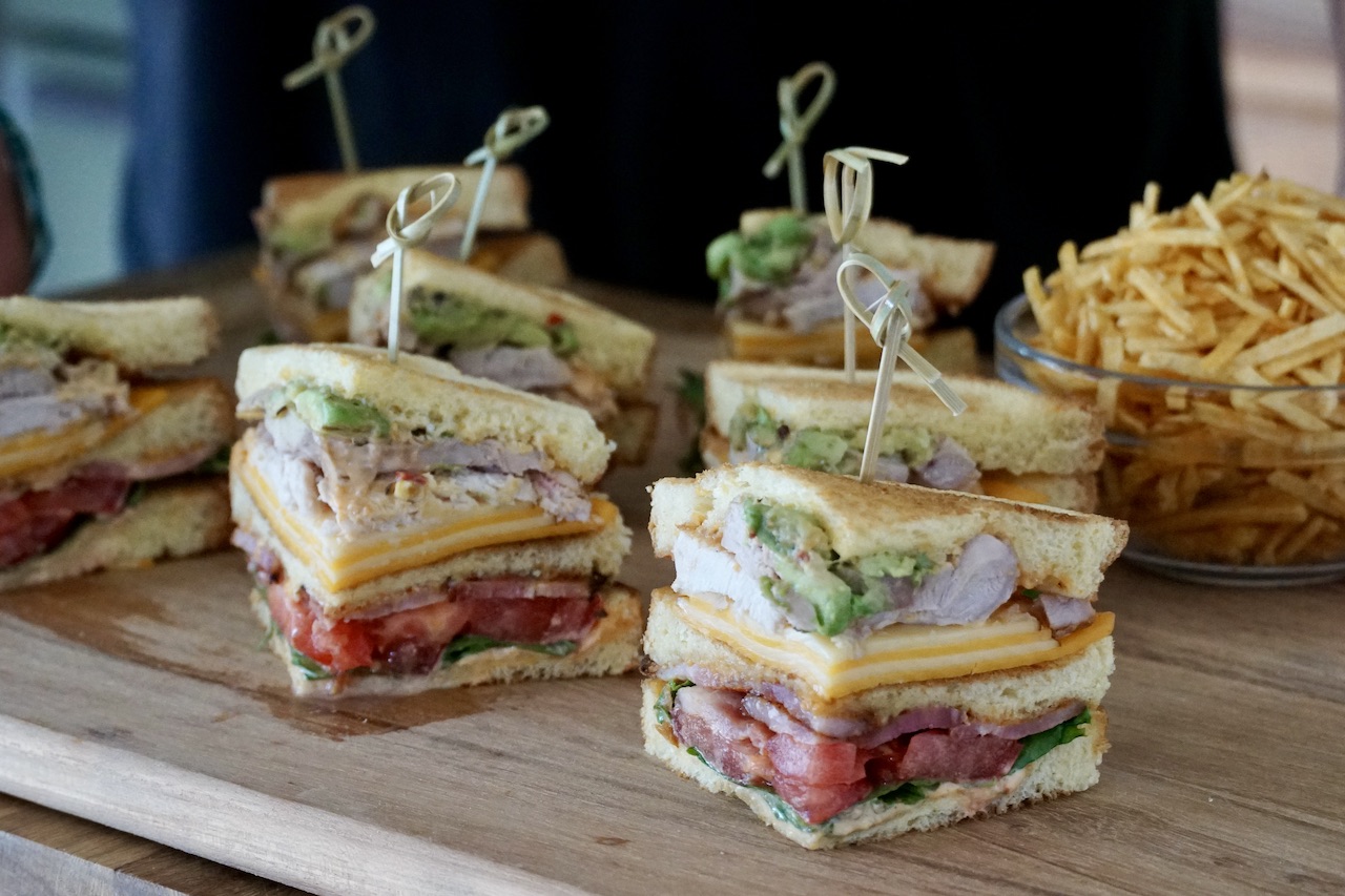 The Ultimate Turkey Club Sandwich - Lunch! Dinner! Parties!