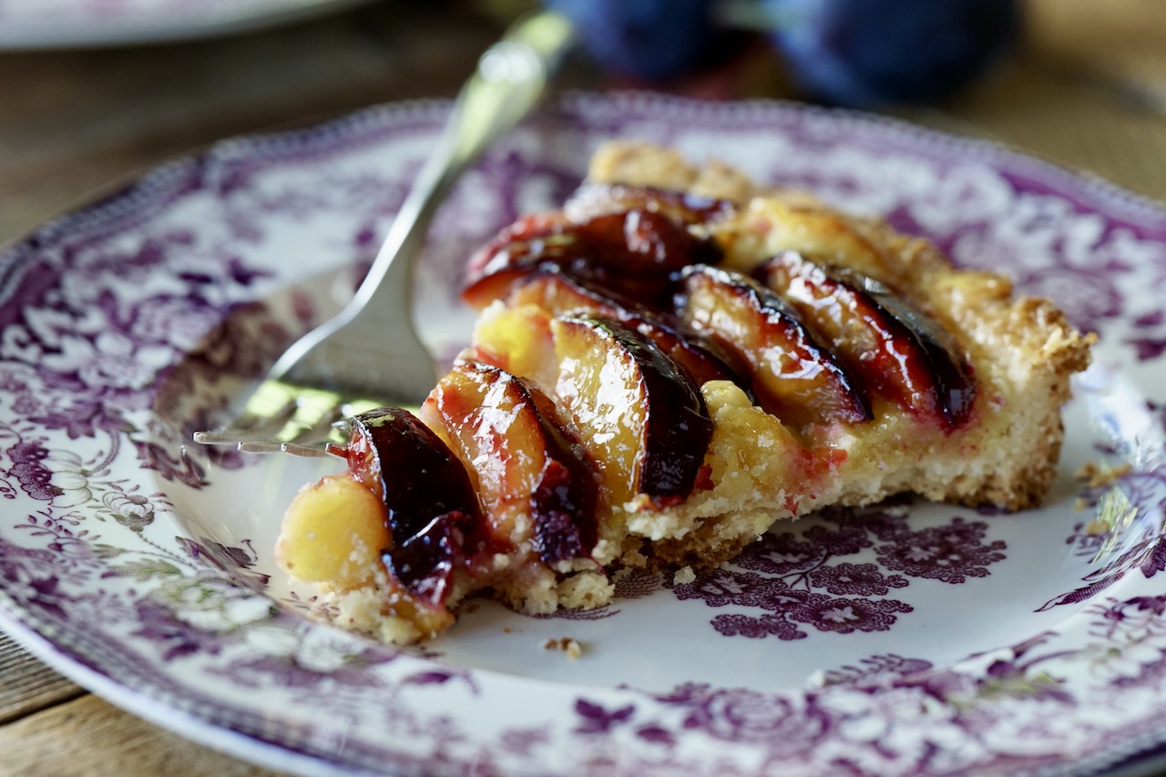 Plum Frangipane Tart - Thanksgiving! Holidays! Any Day!